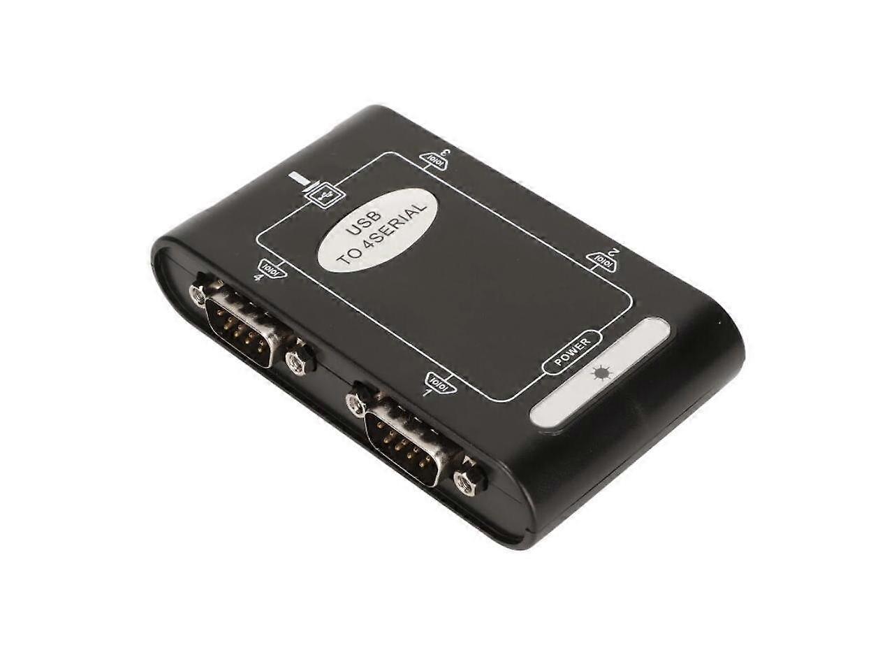 USB to Serial Adapter, Com Reserved Function, 4 RS232 Ports, Compact ...
