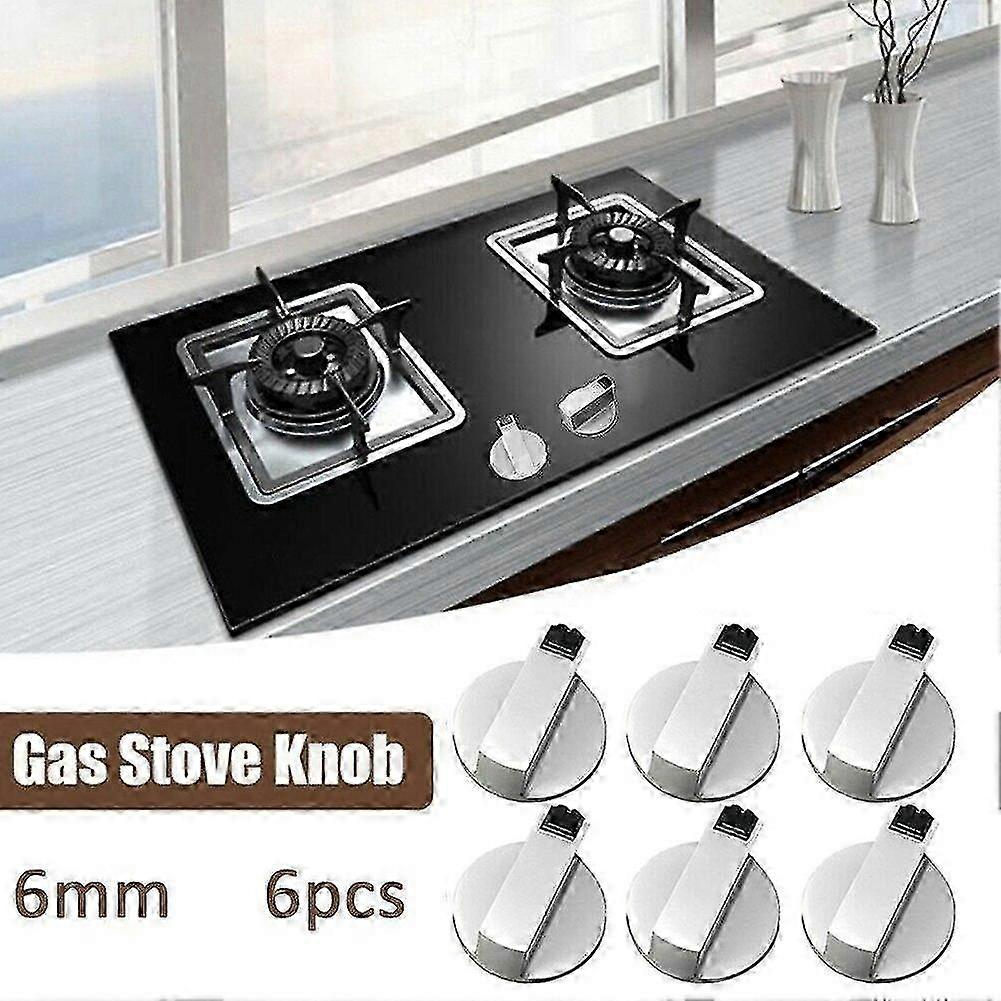 6pcs Universal Rotary Knobs Switch Control Gas Hob Cooktop Handle For Stove Burner Oven Cookware ...