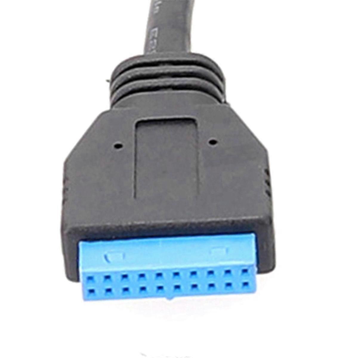 USB 3.0 19Pin HUB with Chip Modular Cable Design Motherboard Data ...