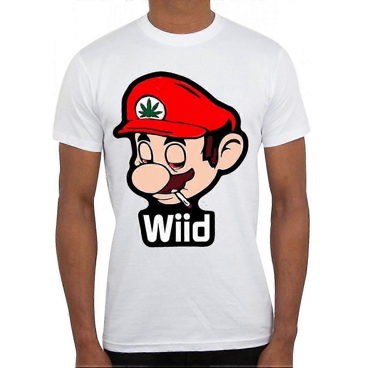 T-Shirt Mario Wiid Retro Style | Fruugo UK