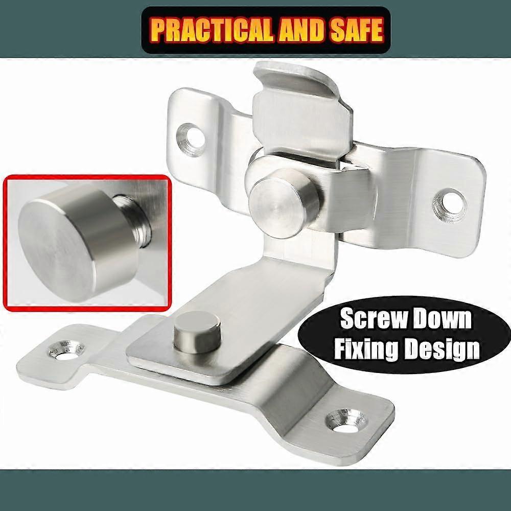 Door Catch Latch Lock,Right Angle Gate Latches Bolt Flip Latch Buckles ...