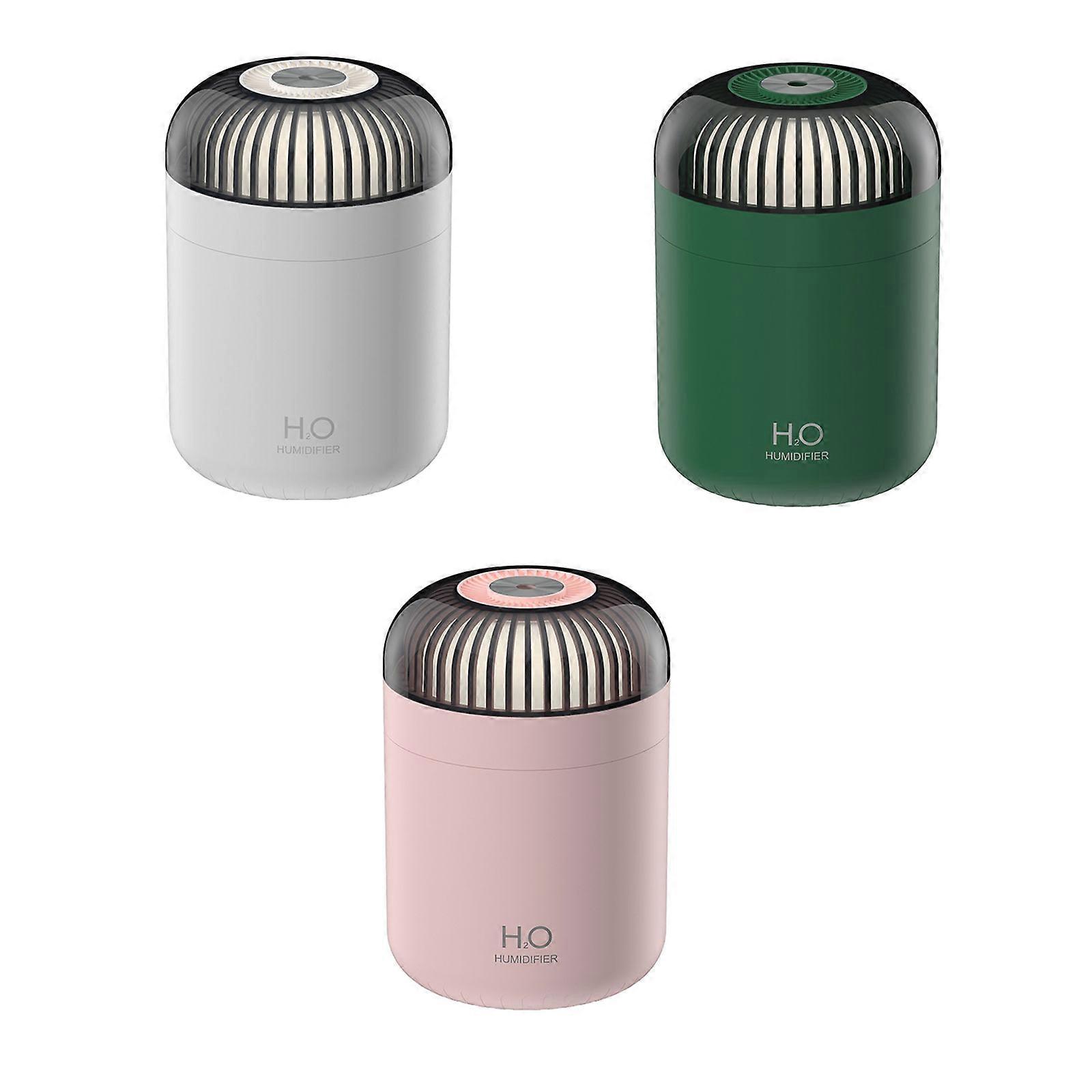 500ml White Glowing Humidifier for Bedrooms, Offices, Desktops | Fruugo AU