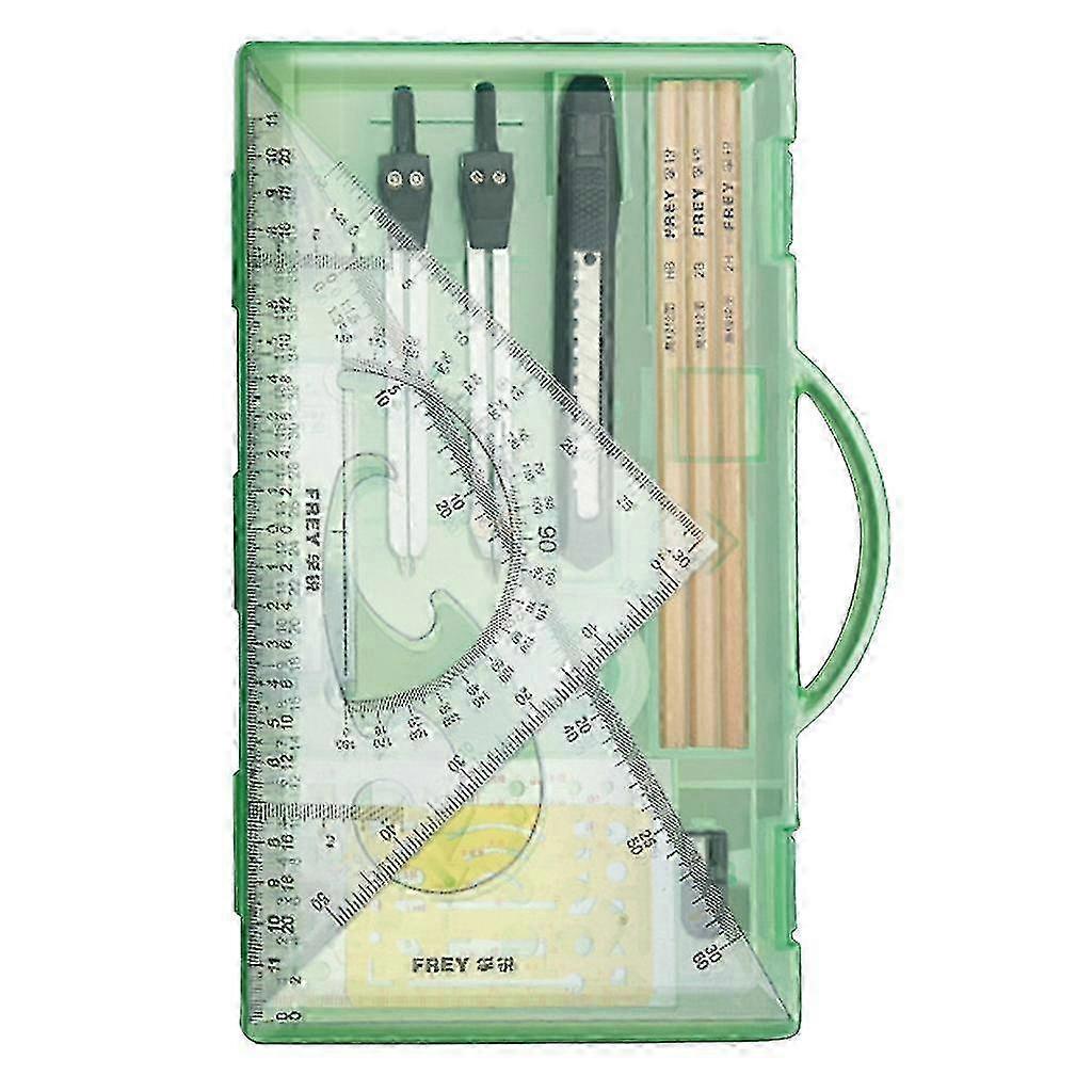 Professional Architect & Engineering Geometry Set with Compass ...