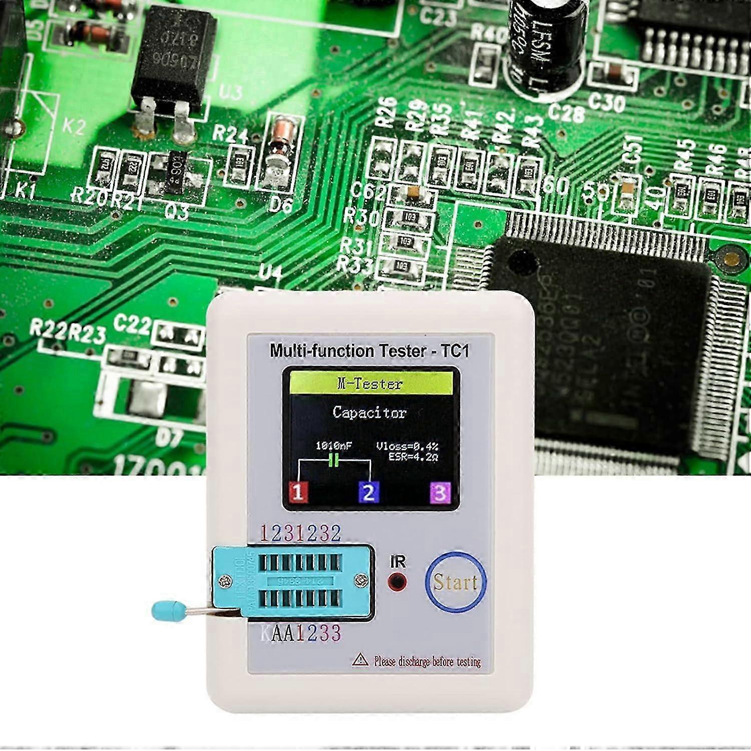 Multifunction Transistor Tester LCR-TC1 with 1.8in TFT Display Screen ...