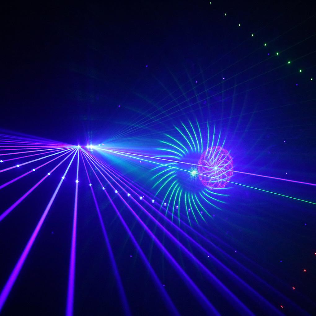 Rgb Effect Scanner Laser Projector Lights Dmx Disco Home Party Dj Beam ...