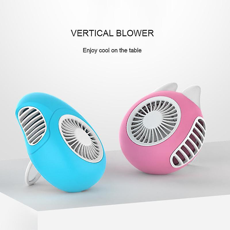 Turbo Wearable Mini Fan Conch Usb Rechargeable Portable Handheld Fan ...