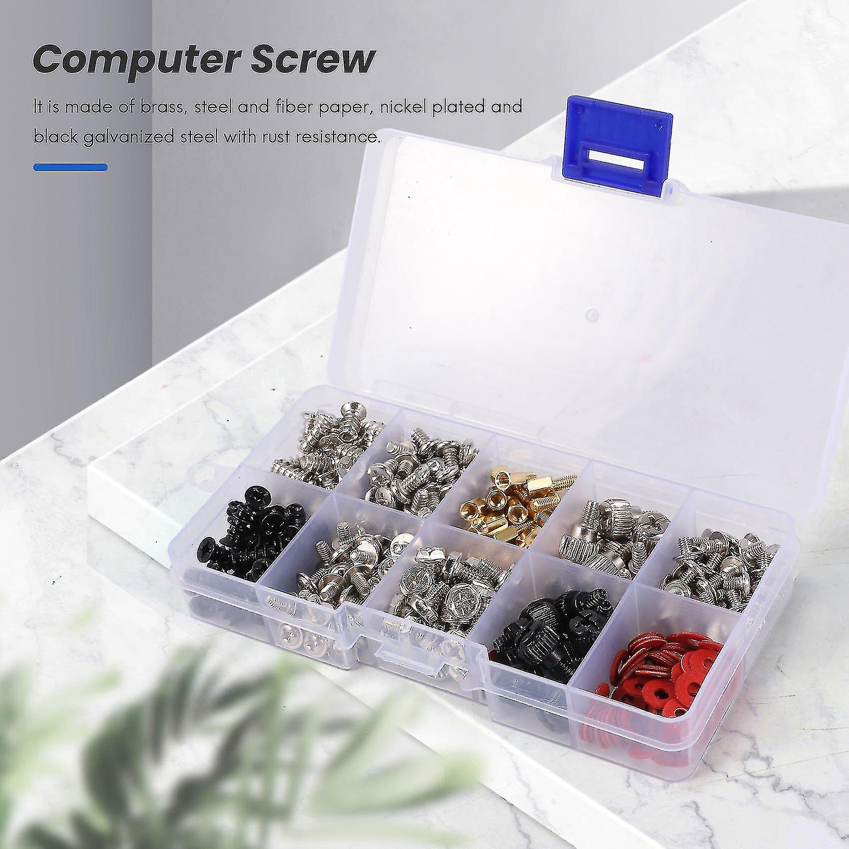 360pcs Personal Computer Screw,pc Case Screws,motherboard Standoffs For ...