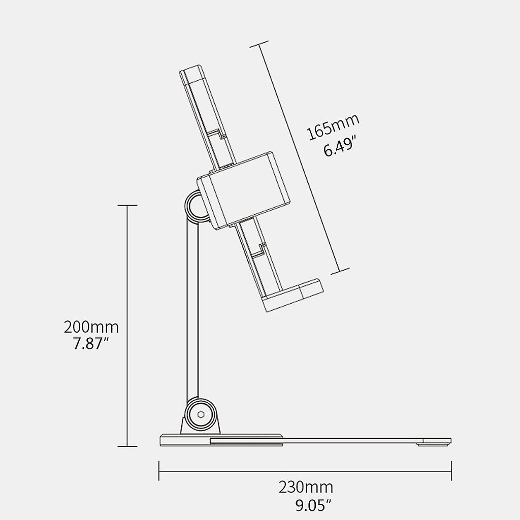 Adjustable Angle Ergonomic Reading Holder for Books Aluminum Alloy ...