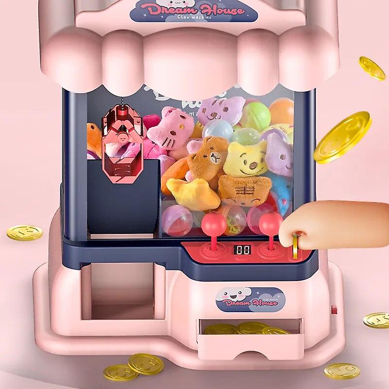 Cartoon Automatic Claw Machine Doll Machine Kids Operated Play Game ...