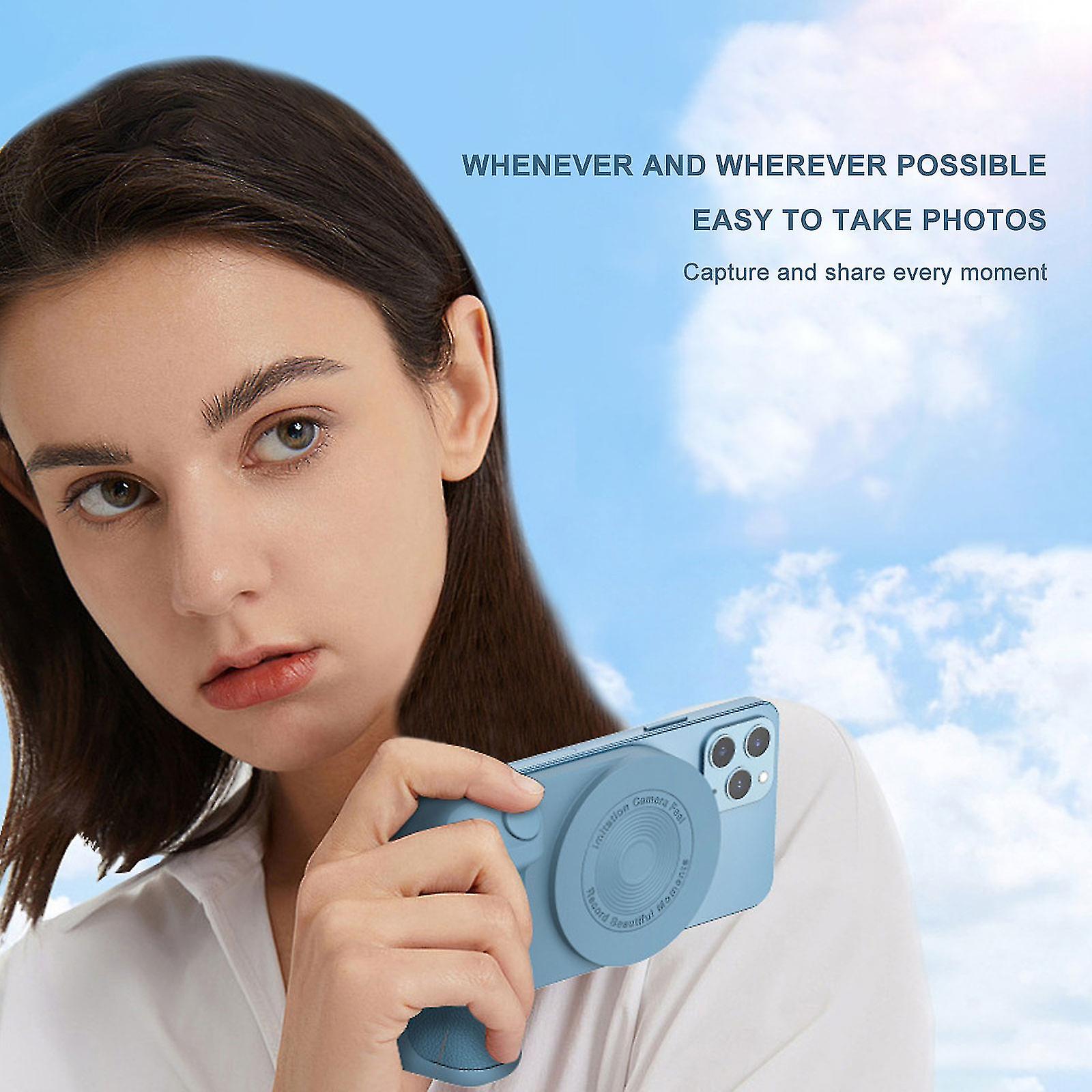 Magnetic Suction Handheld Camera Holder, Mobile Phone Handle with ...