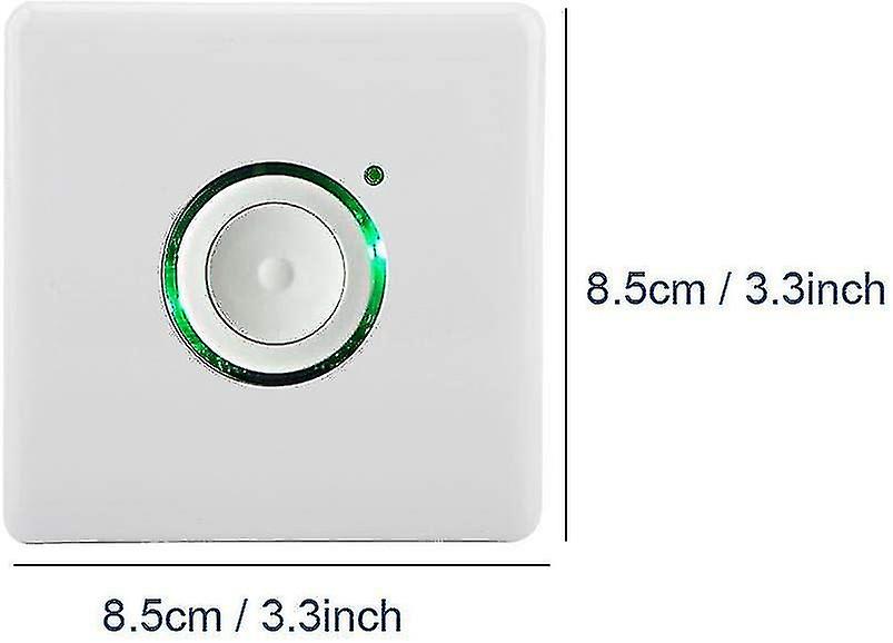 Wall Timer, Ac110-250v Outdoor Led Touch Delay Timer Switch 16 Levels ...
