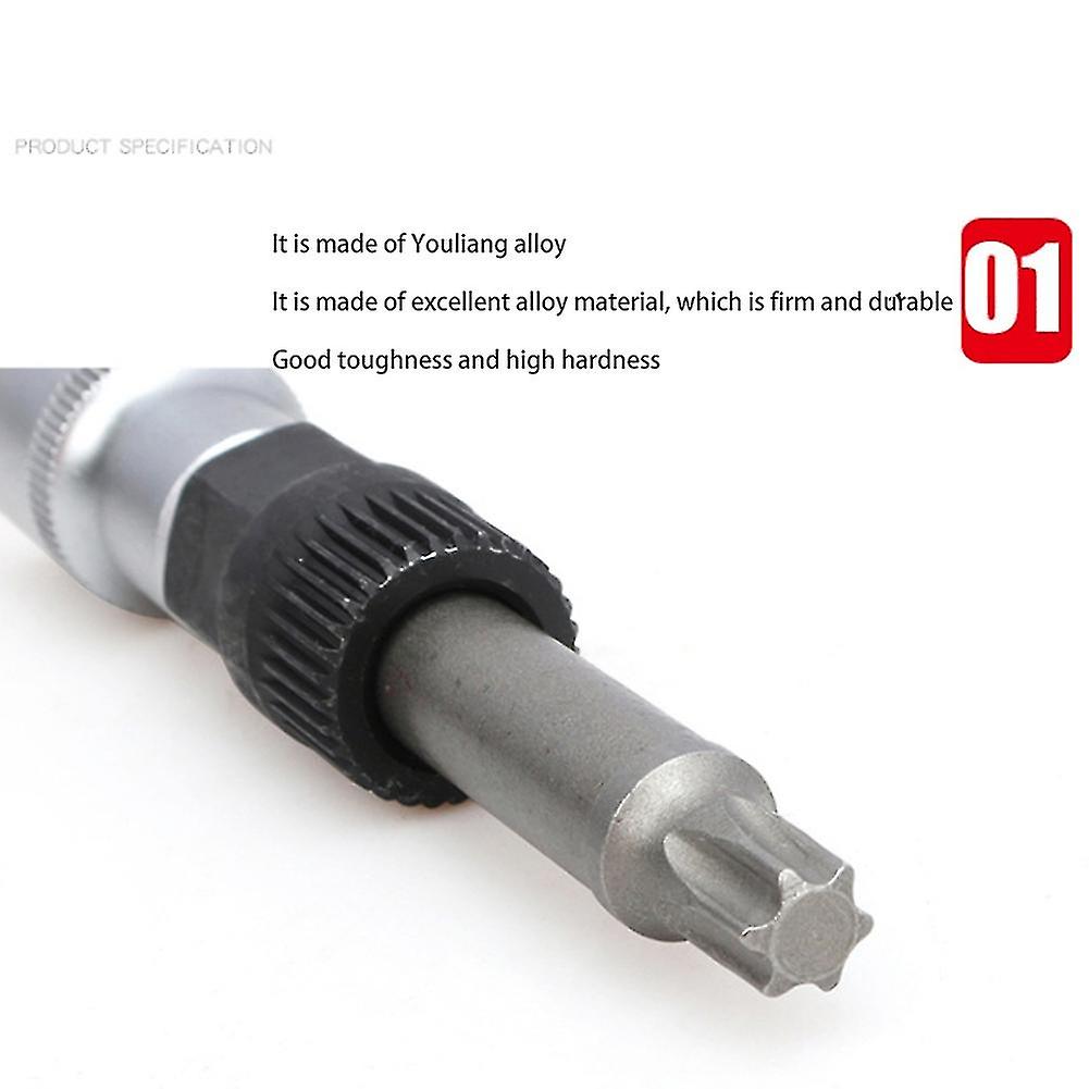 T50 Alternator Pulley Socket Bit With 33 Teeth Tool Alternator Pulley ...