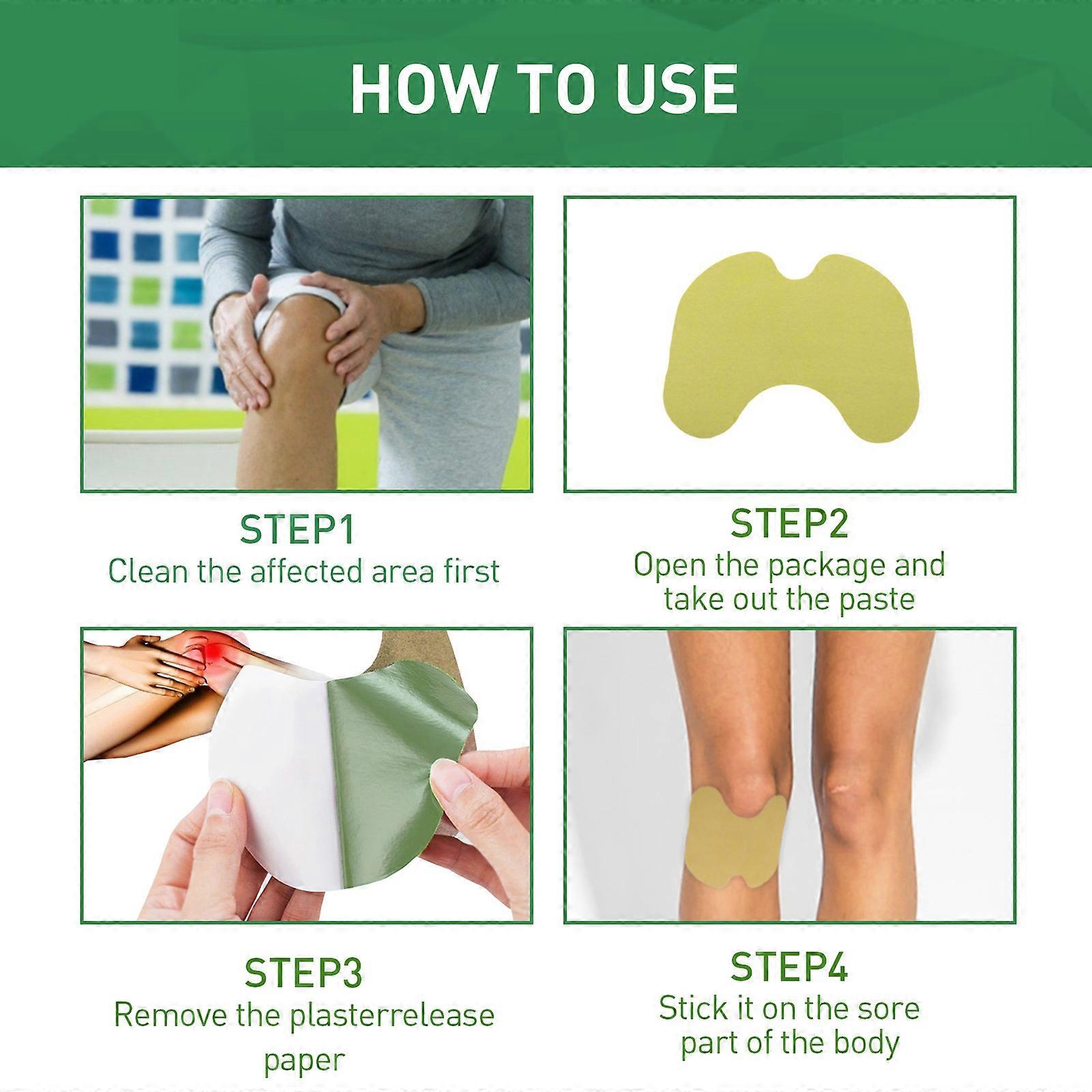 Jaysuing Knee Joint Paste Relief Joint Lumbar Spine Cervical Spine Knee ...