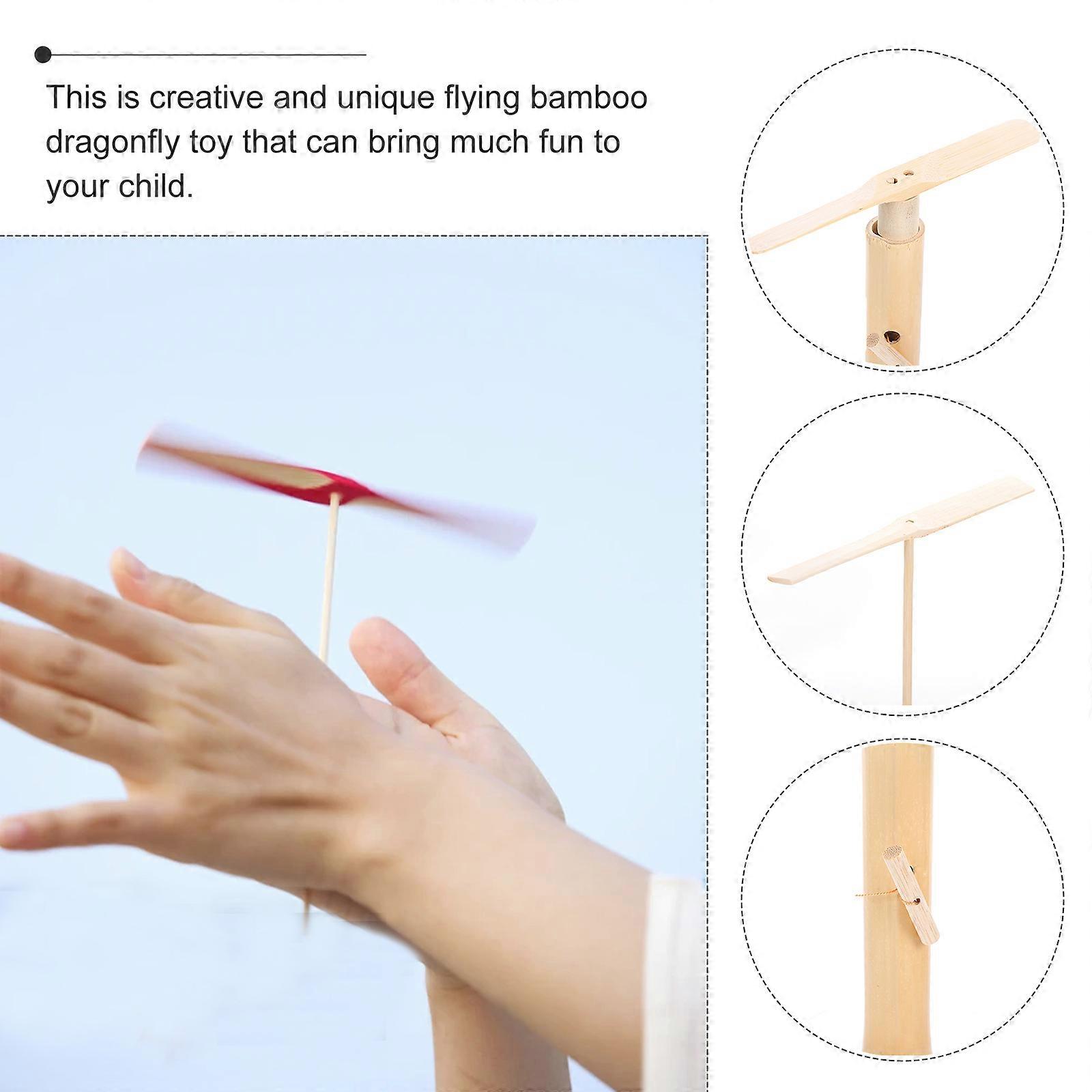 3 Pcs Educational Toys Kids Dragonfly Toy Dragonfly Propeller Toy ...