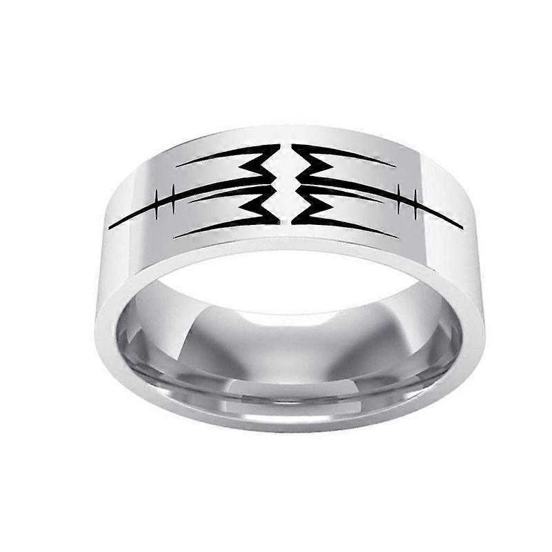 New Fashion Rock Band Marilyn Manson Logo Rings Titanium Steel Ring For ...