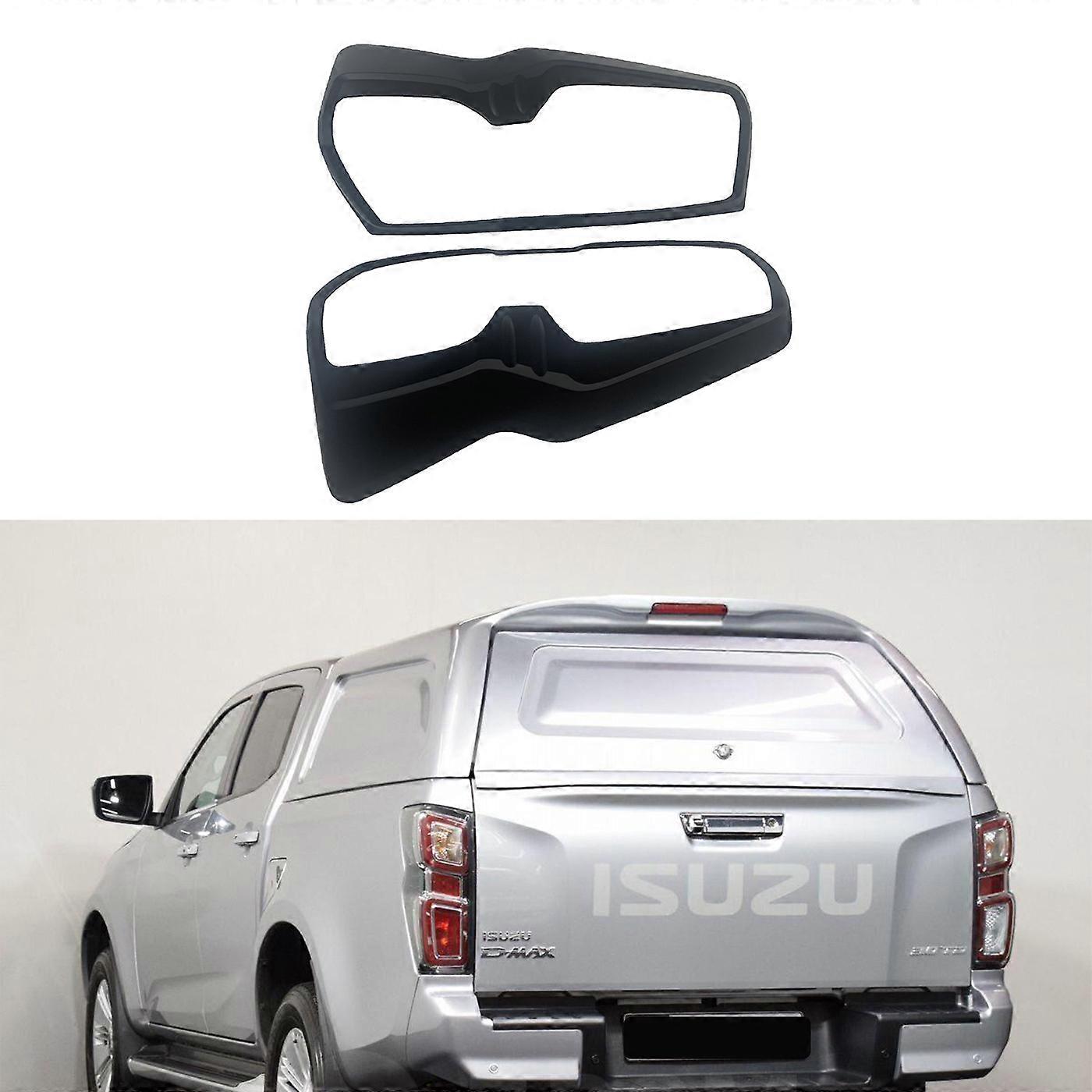 2020 2021 New Isuzu D-Max Tail Lamp Casing Abs Matte Black Exterior ...
