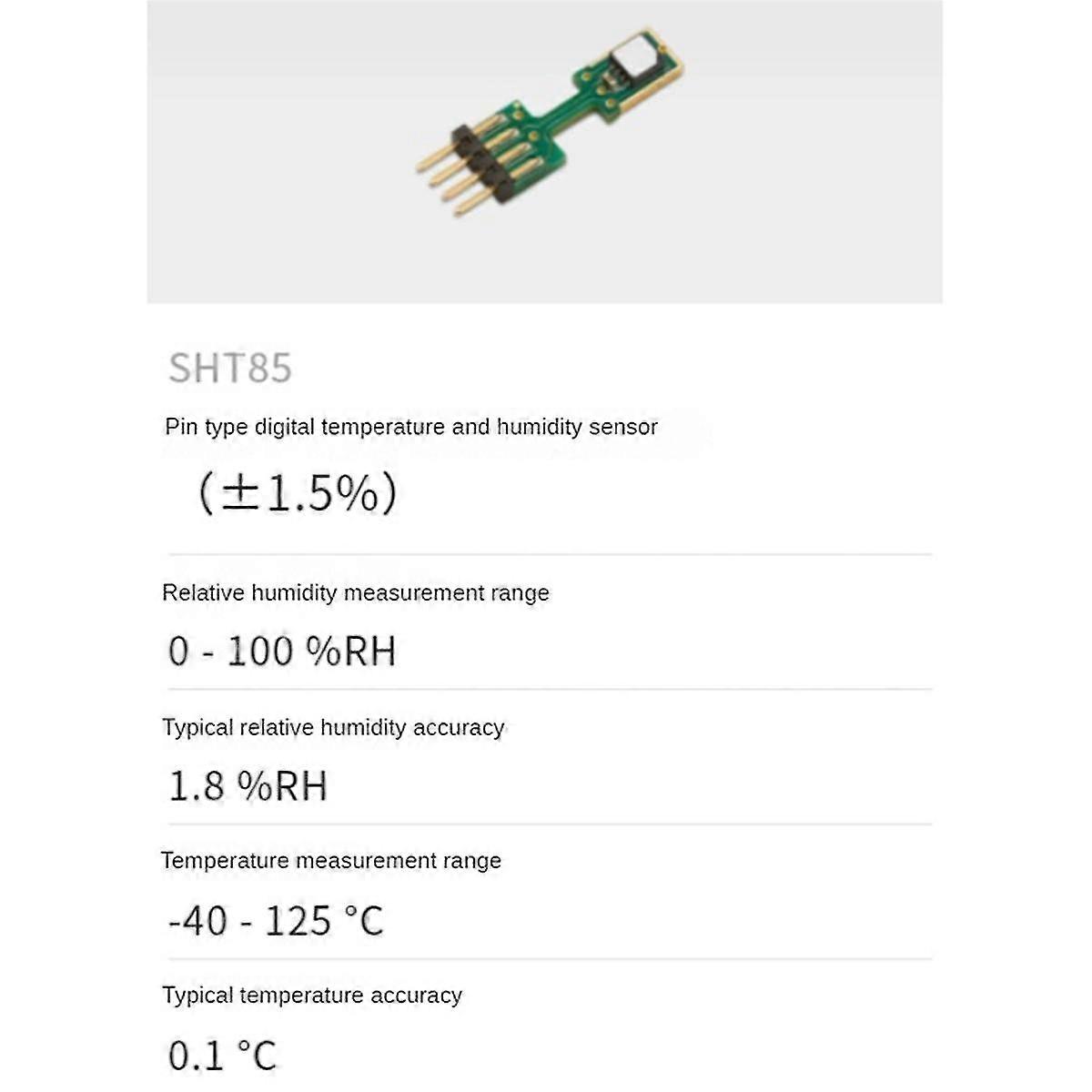 SHT85 -85 DIP4 Temperature and Humidity Sensor Module-Good | Fruugo UK