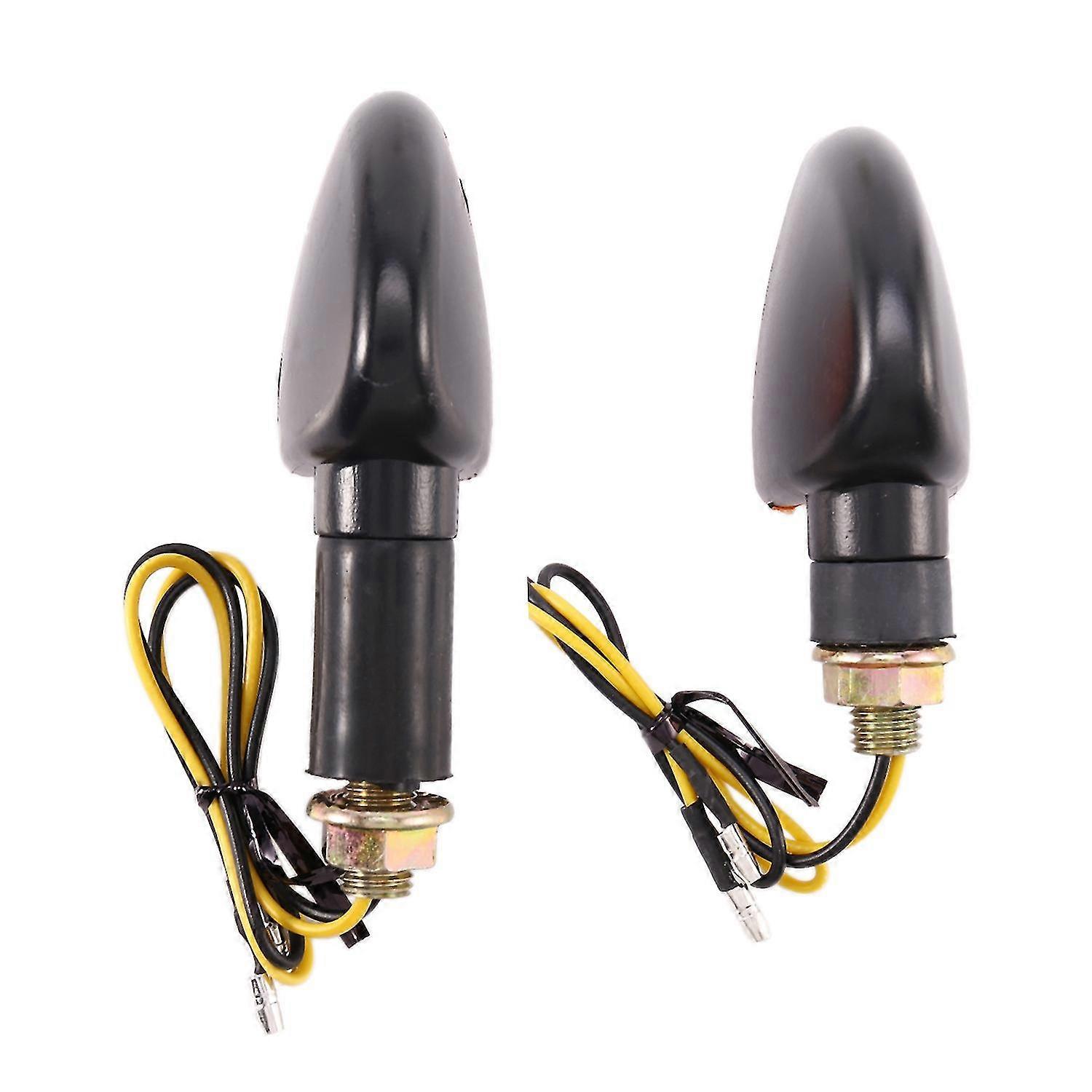 Universal 12v Motorcycle Turn Signal Indicator Light Front Back ...
