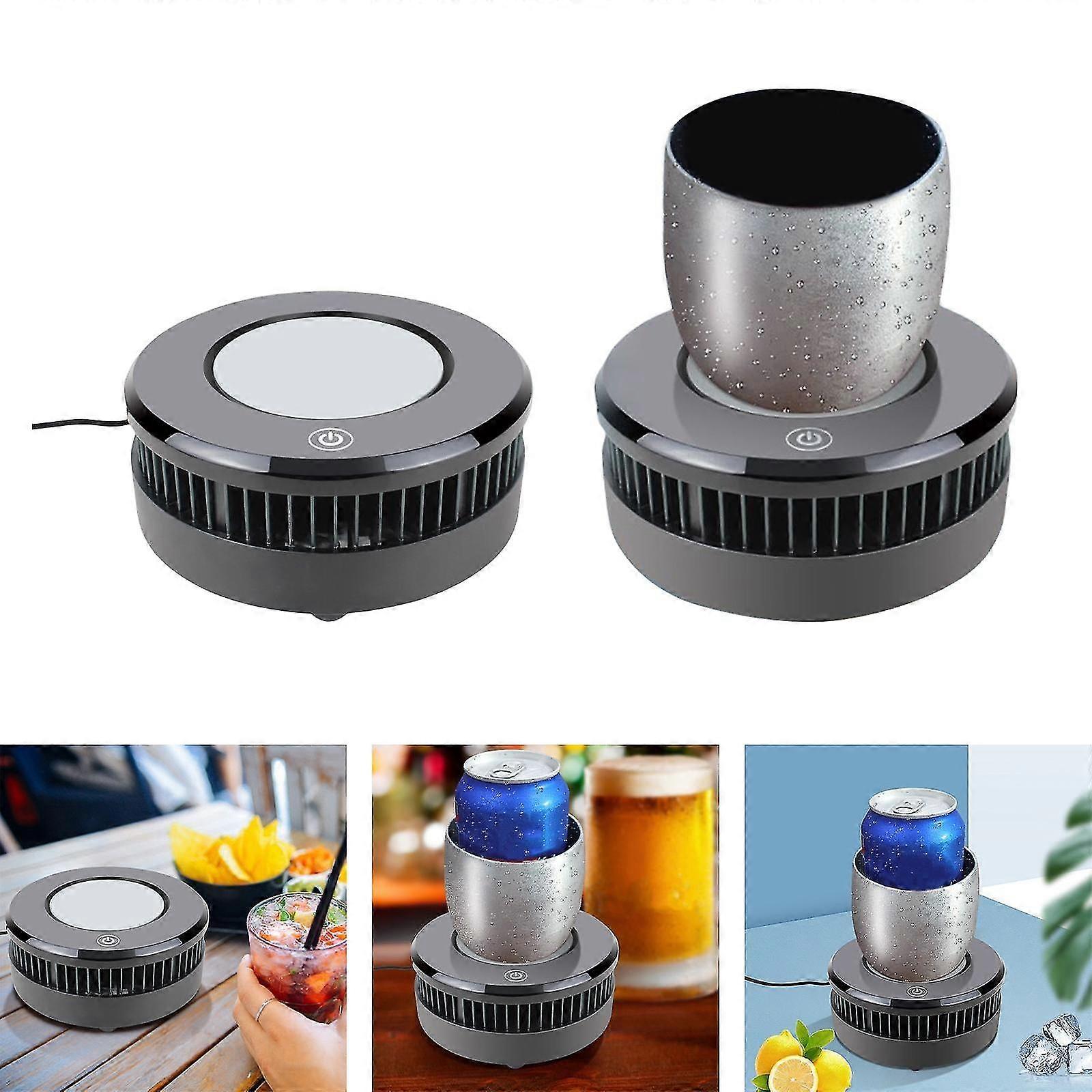Portable electric beverage cup cooler beverage mug cooling desktop mini ...