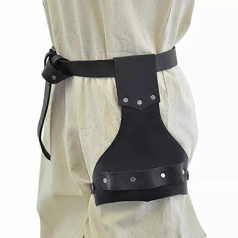 Medieval Throwing Knife Dagger Holder Sheath Scabbard PU Leather Sword ...