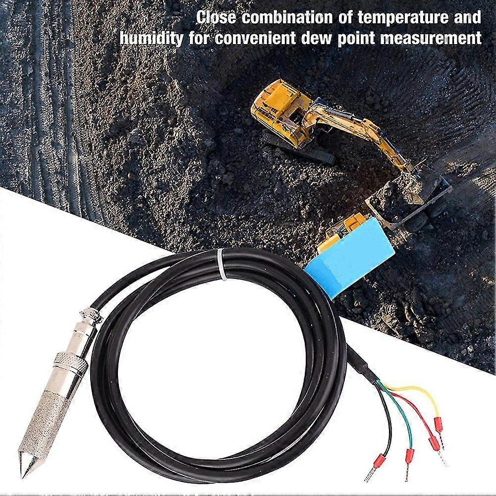 Soil Moisture Sensor, Humidity Temperature Sensor Digital Soil Moisture Sensor Meter, for Flower ...