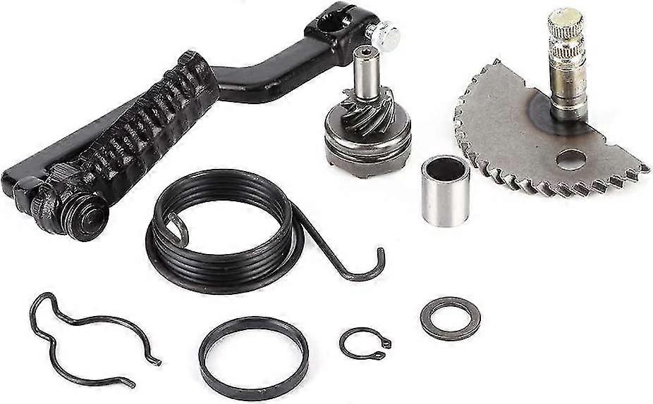 Motorcycle Starter Lever Shaft Kit,moped Kick Start Lever Shaft Gear ...