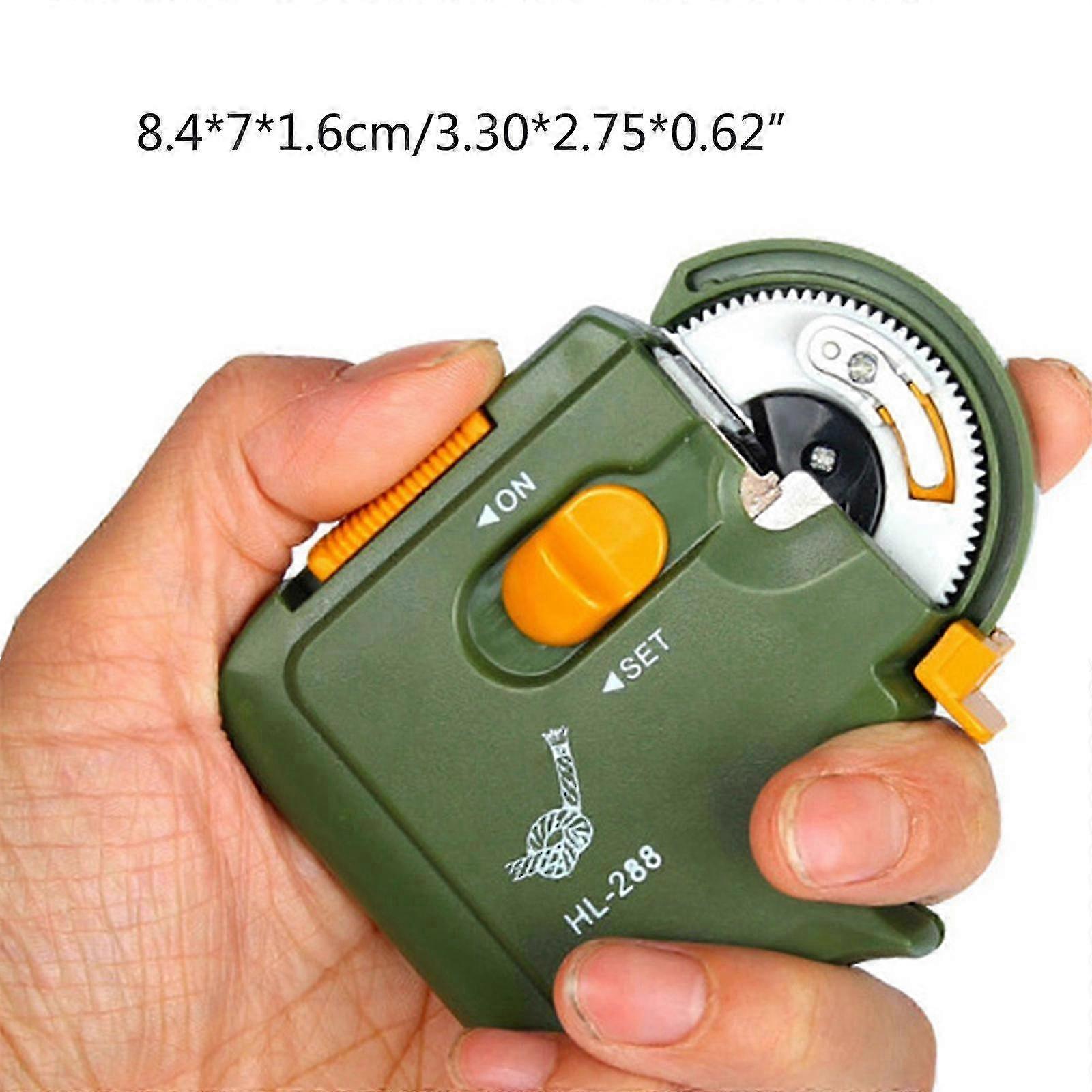 Electric Automatic Fish Hook Tier Machine Tying Device Tie Knot Fishing ...