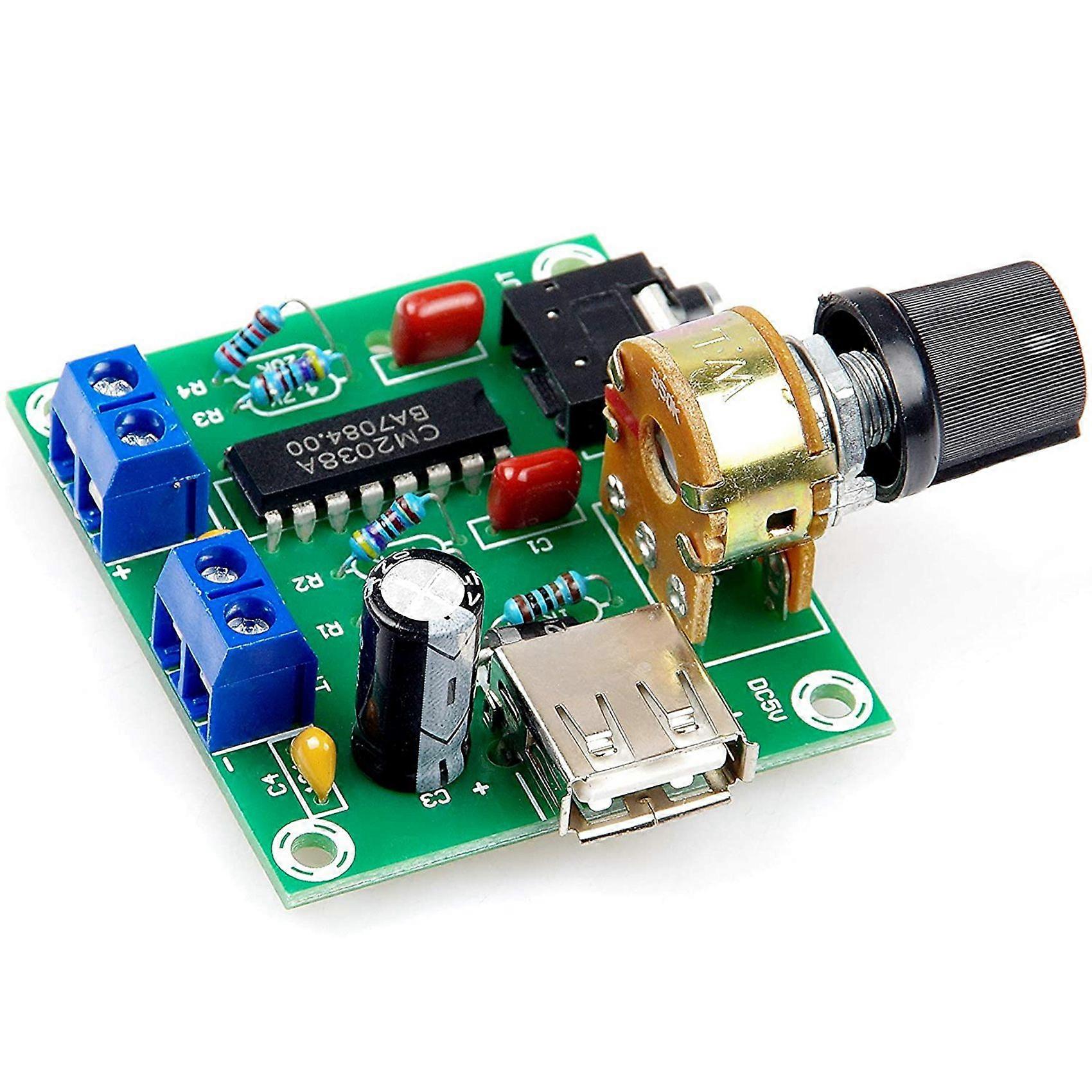 Mini Versterker Board 5W+5W HiFi Tweekanaals PM CM2038 5V USB Supply ...