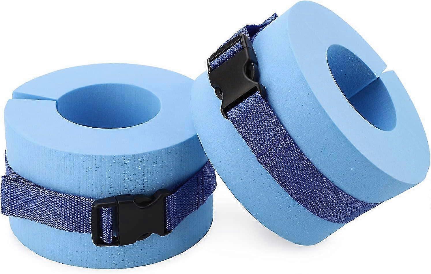 2 Pcs Foam Swim Aquatic Cuffs,Water Dumbbell Weights Lightweight Water ...