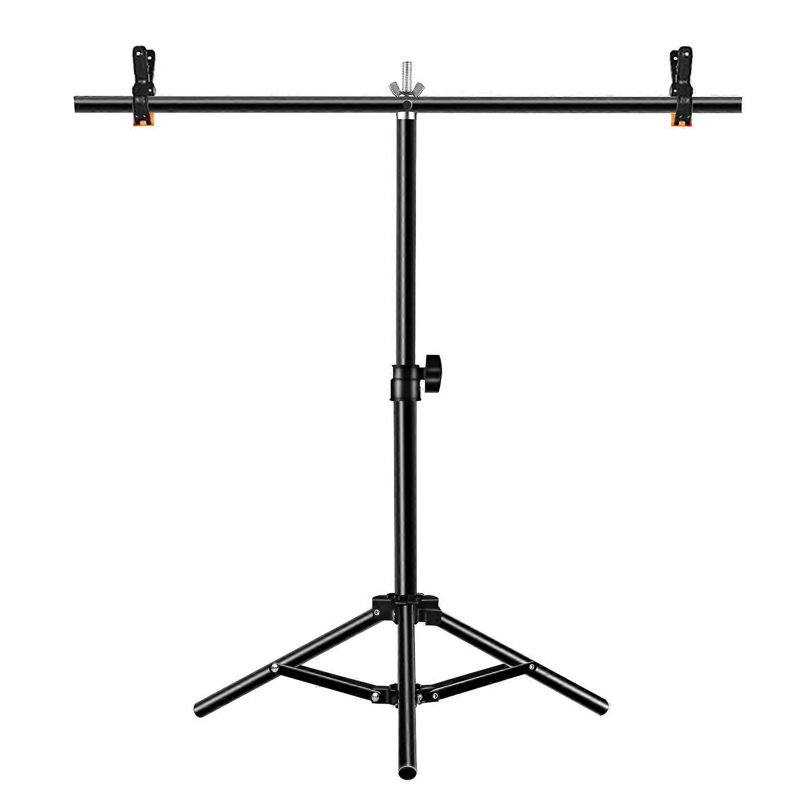 67cm T-Shape Photo Studio Background Support Stand Backdrop Crossbar ...