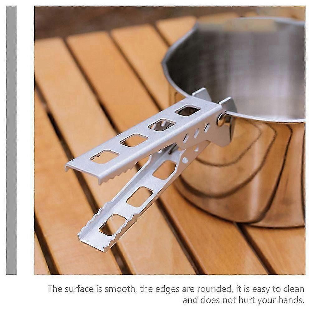 Hot Pan Gripper Outdoor Pot Lifter Camping Pot Clamp Anti-scalding Pot ...