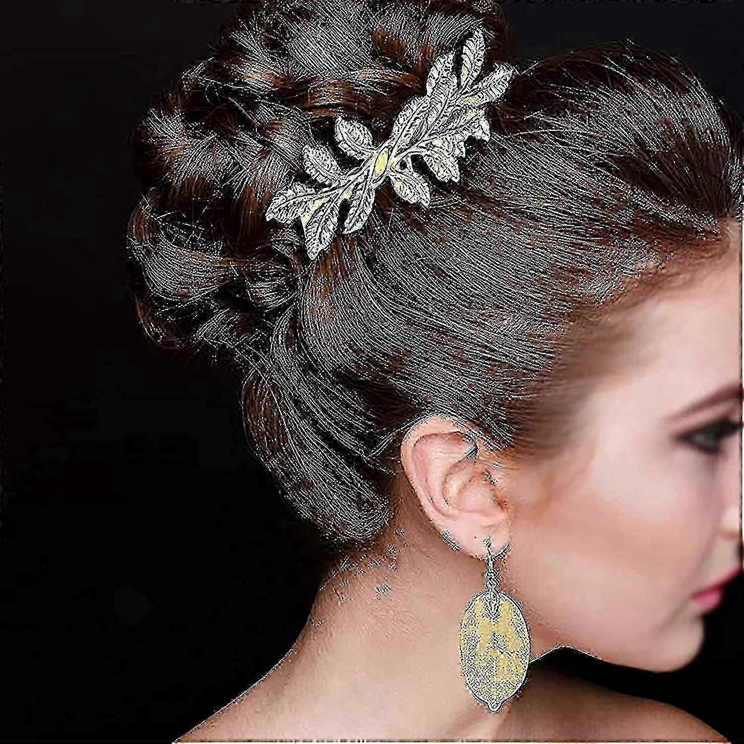 Greek Goddess Headband, 8 Pcs Greek Goddess Headband Crown, Roman Leaf ...