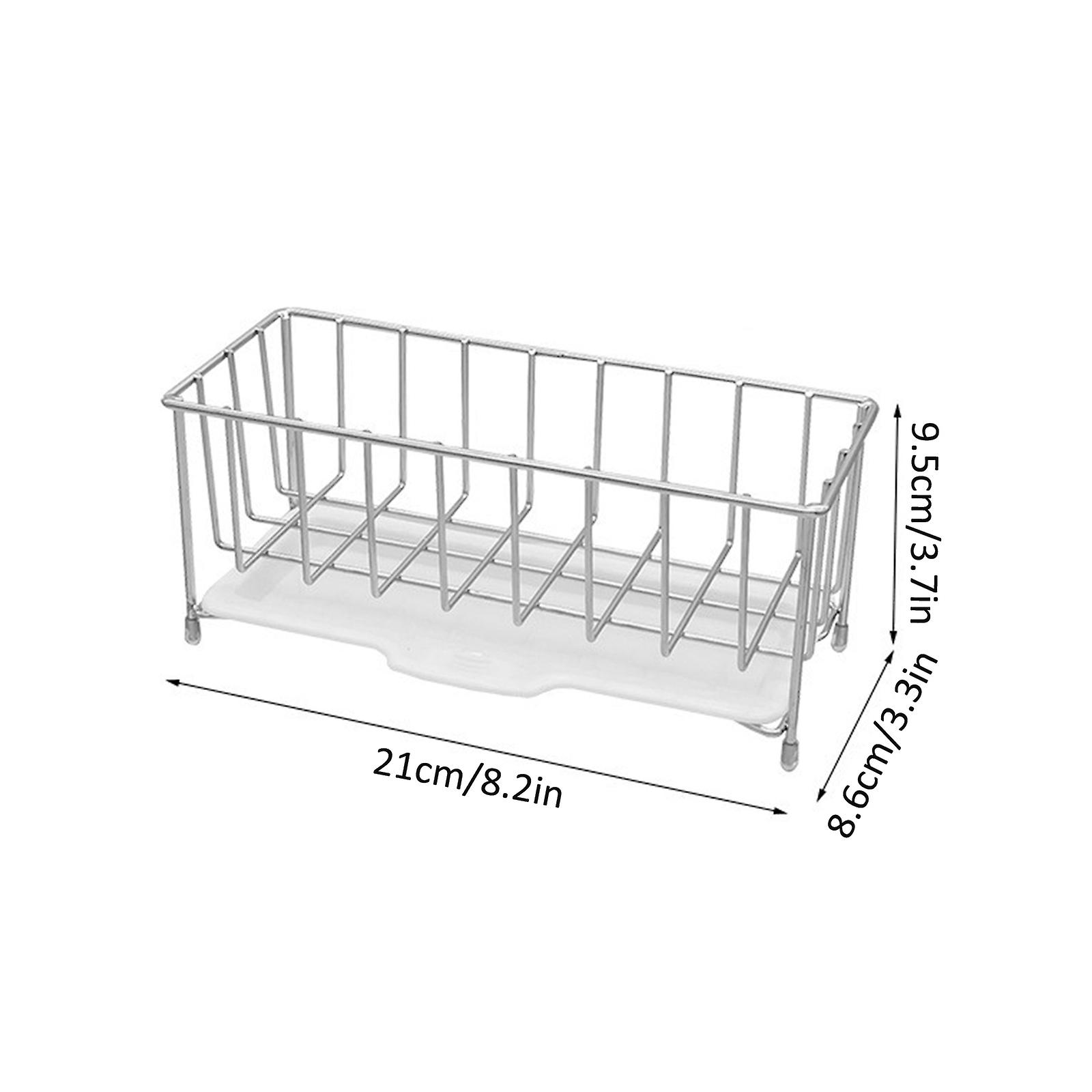 Kitchen Sink Organizer Caddy Tidy Holder Drainer Hook Racks Storage ...
