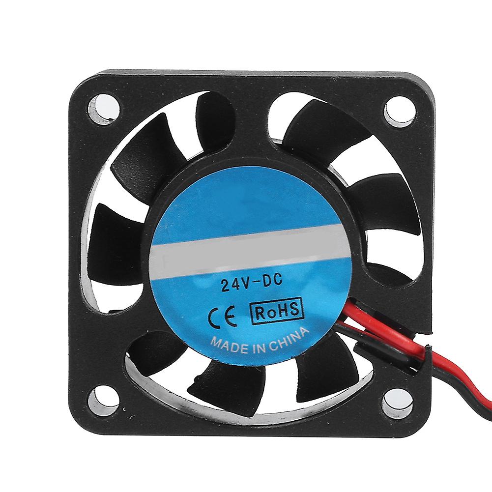 2pcs 24v 4010 7000rpm Large Wind Extruder Cooling Fan Quiet Blowing 3d ...