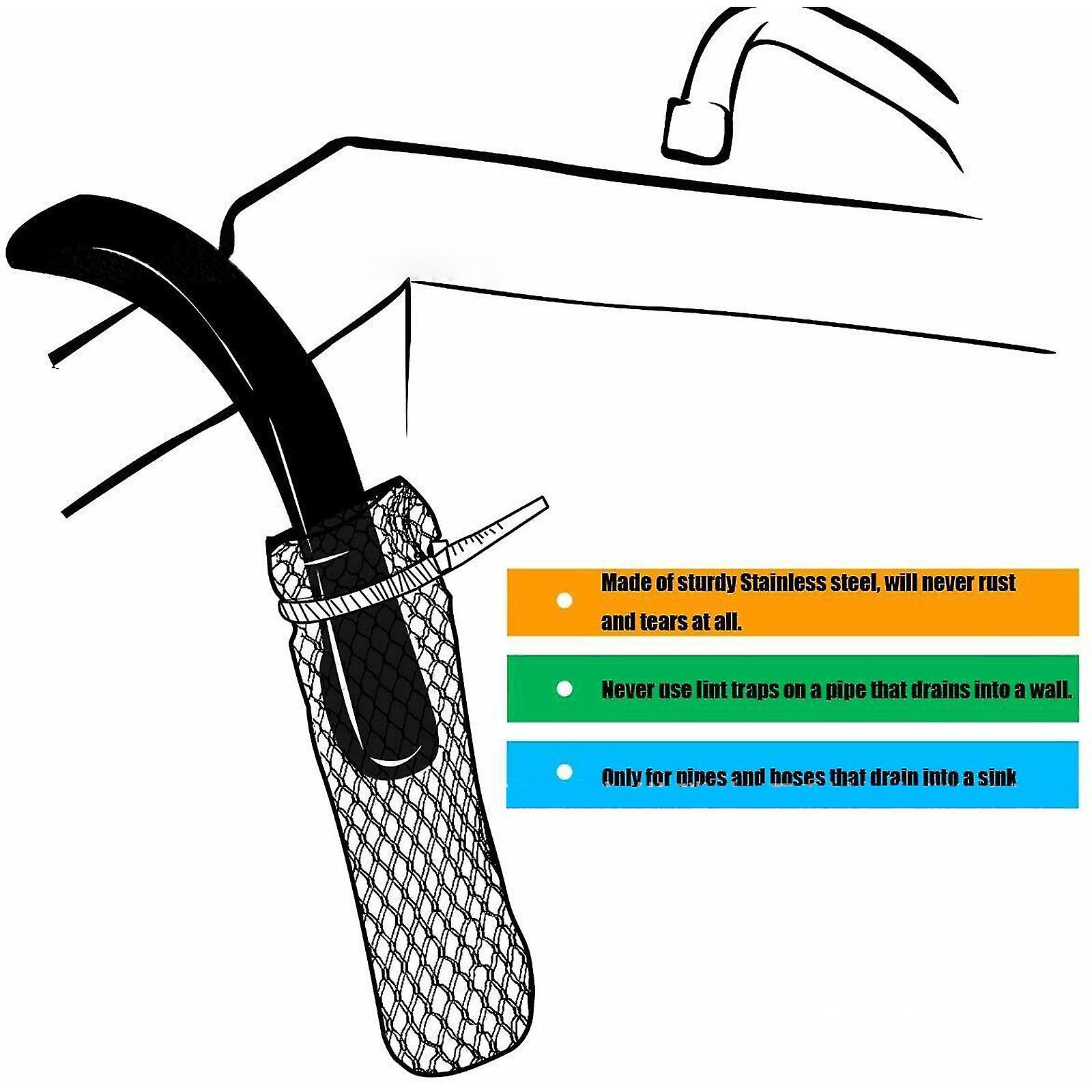 20 Pieces Lint Traps Washing Machine Lint Trap Snare Laundry Mesh ...