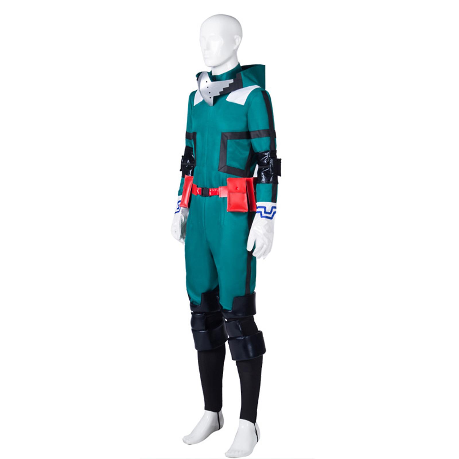 My Hero Academia Izuku Midori Cosplay Costume Halloween Deluxe Set Full ...