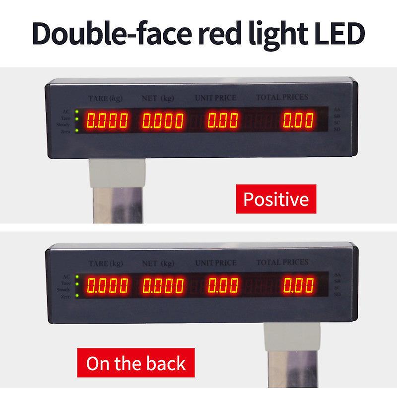 Tm-30kg/10g barcode scale label printing scales electronic retail price ...