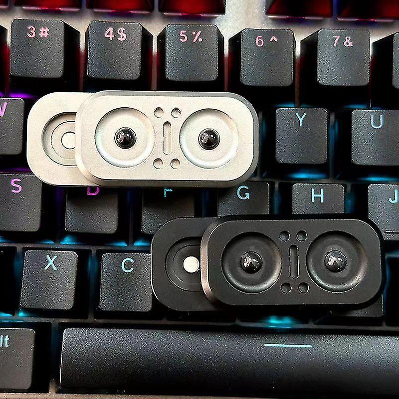 New 2 In 1 Owl Fidget Slider Metal Push Spinner For Adult Adhd Hand ...