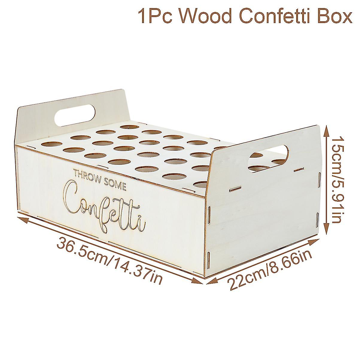 Wedding Kraft Paper Tray Confetti Cone Stand Box Tray For Wedding ...