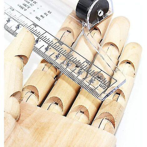 2 Pieces Rolling Parallel Ruler, Rolling Drafting Ruler, Multipurpose ...