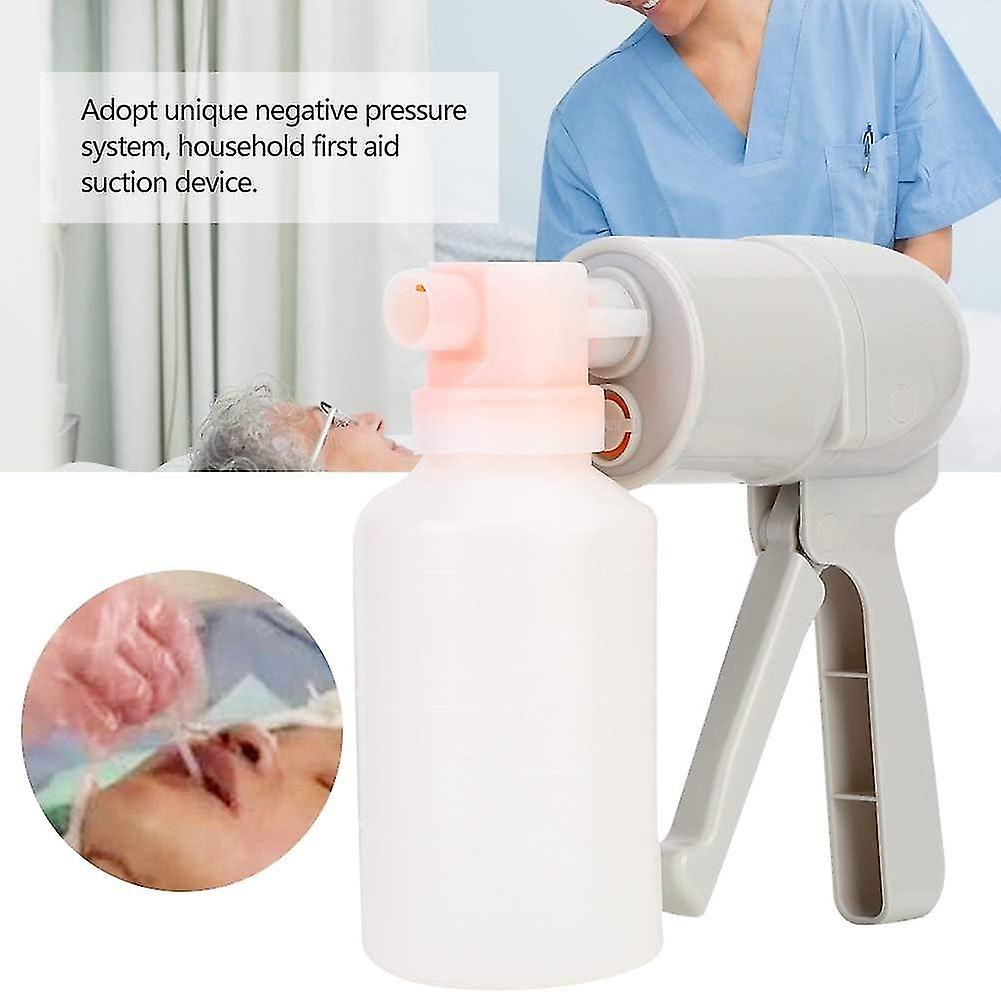 Phlegm Suction Pump, Portable Suction Machine For Mucus, Compact Manual ...