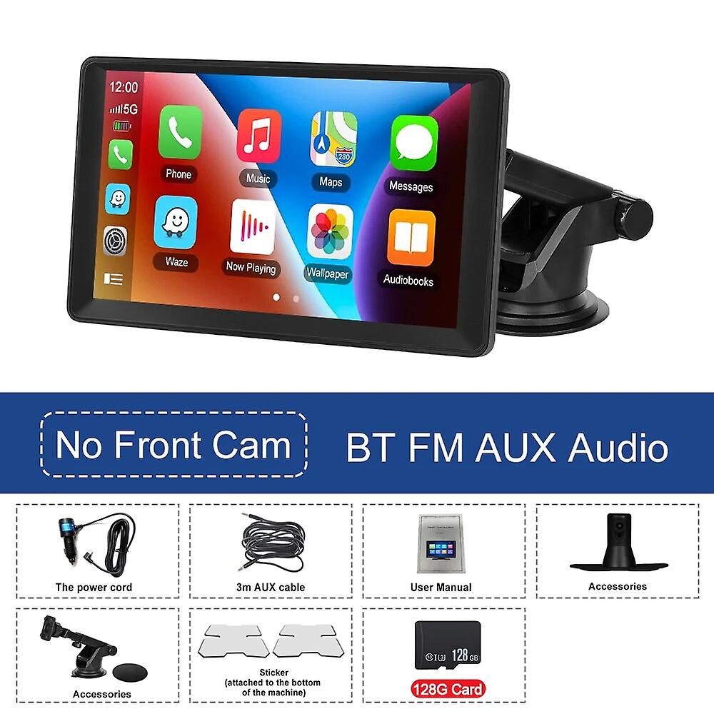 9 Carplay Monitor Portable Smart Player Wireless Carplay Android Auto ...
