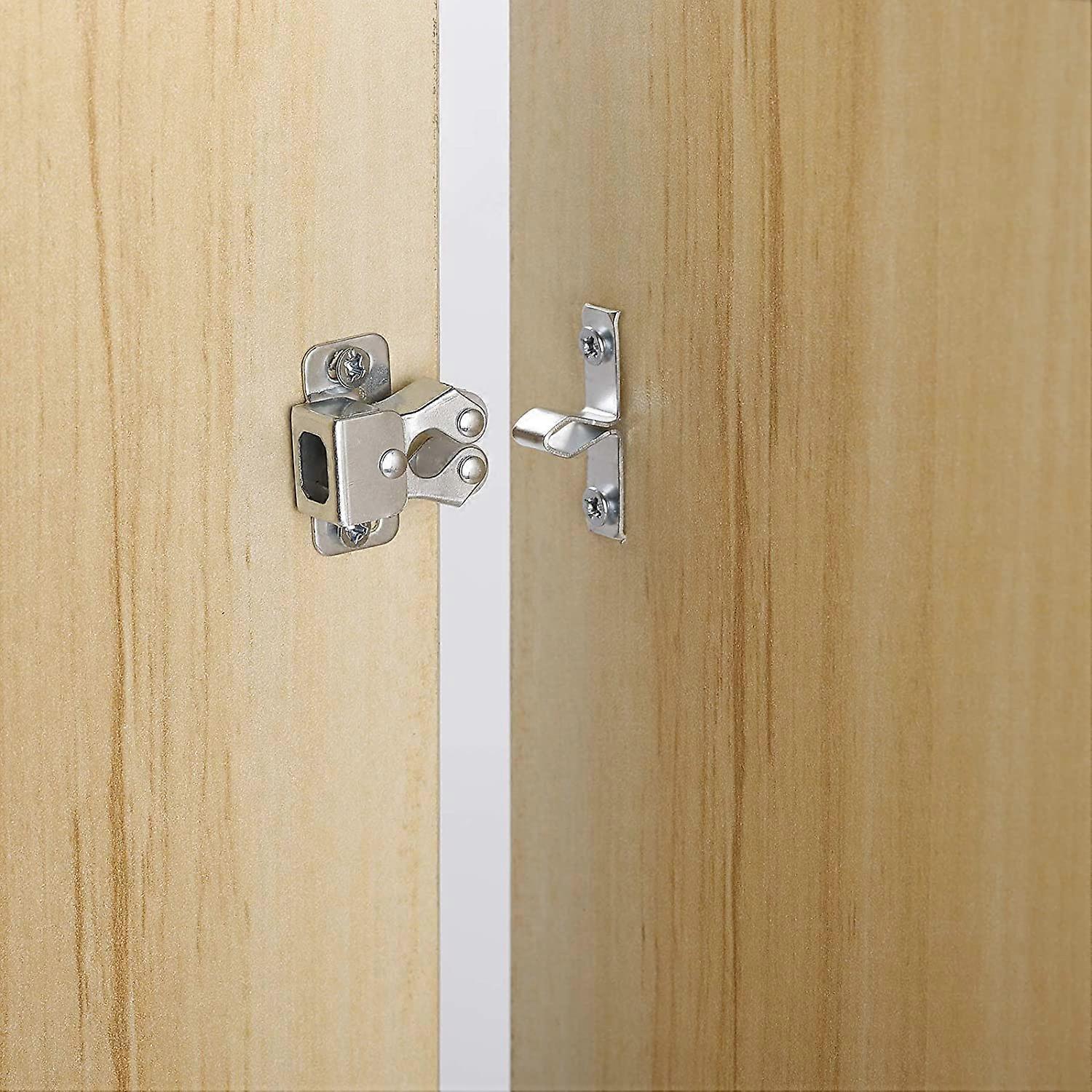 12 Pack Double Roller Latch Closet Door Latch, Cabinet Door Latch ...