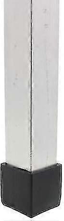 4pcs Square Rubber End Caps For Chairs, Tables, Furniture Legs (40mm ...