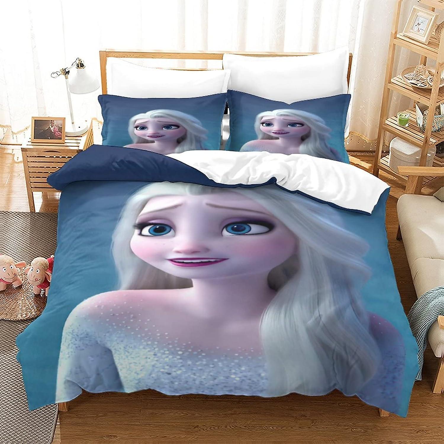 Bedding Sets with Printed Duvet Cover D Frozen Elsa Duvet Cover with ...