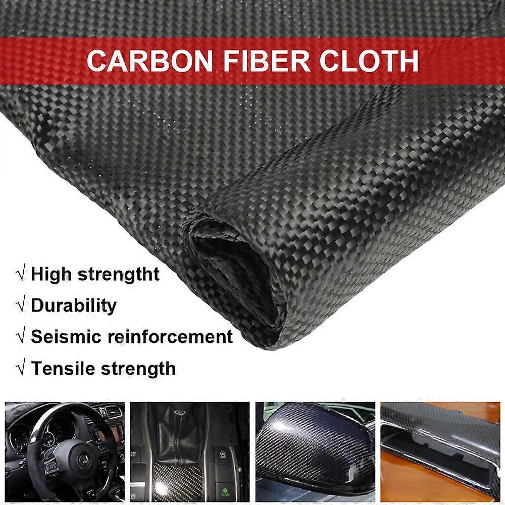 3K 200gsm Real Carbon Fiber Cloth 02mm 30/60cm Width 20cm/30cm Plain ...