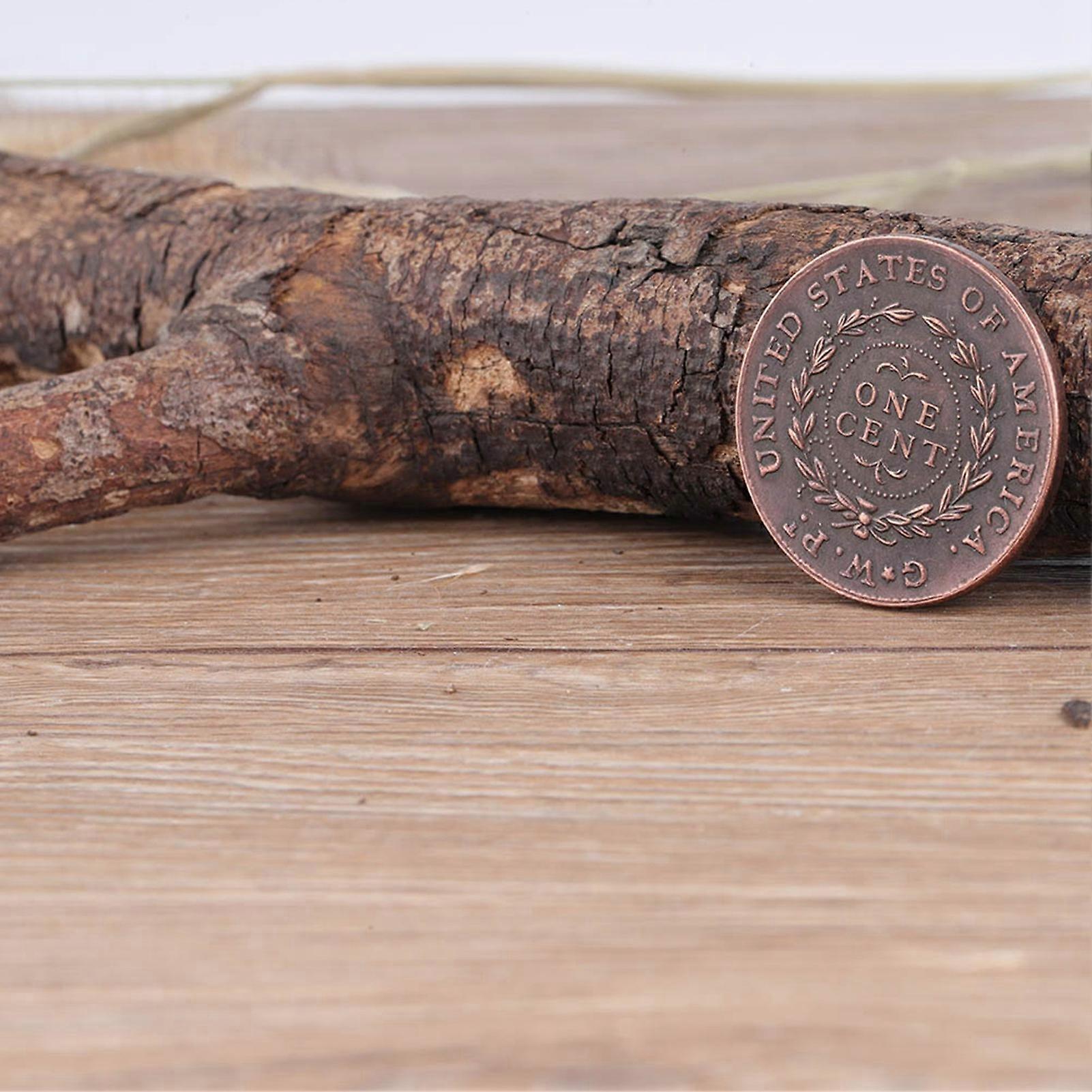 1792 United States 1 Cent Brass Vintage Collection Coin Commemorative ...