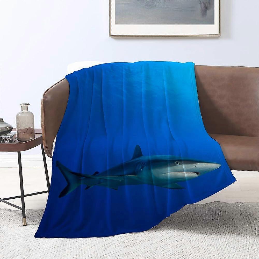 flanellfiltar, haj, fisk i det exotiska havet Drömmande vatten med ...