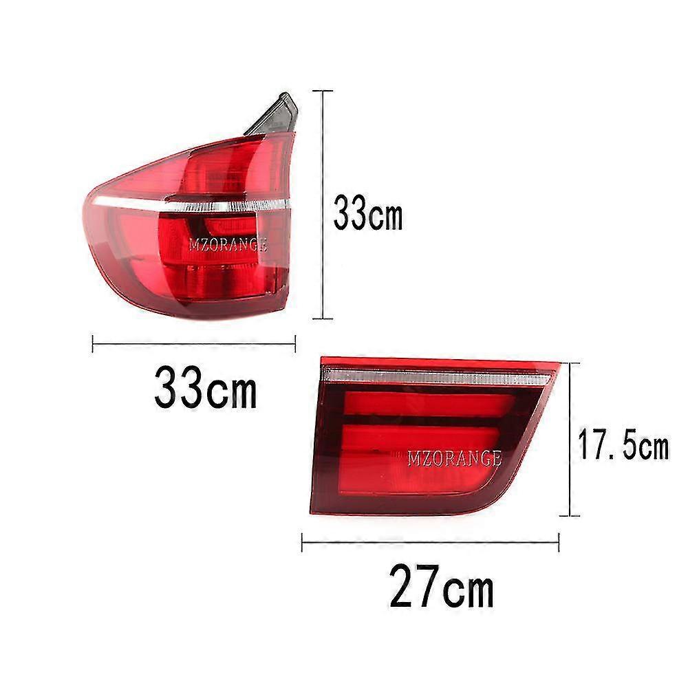 Rear Lights Tail Lights For Bmw X5 E70 2008-2013 Brake Lamp Turn Signal ...