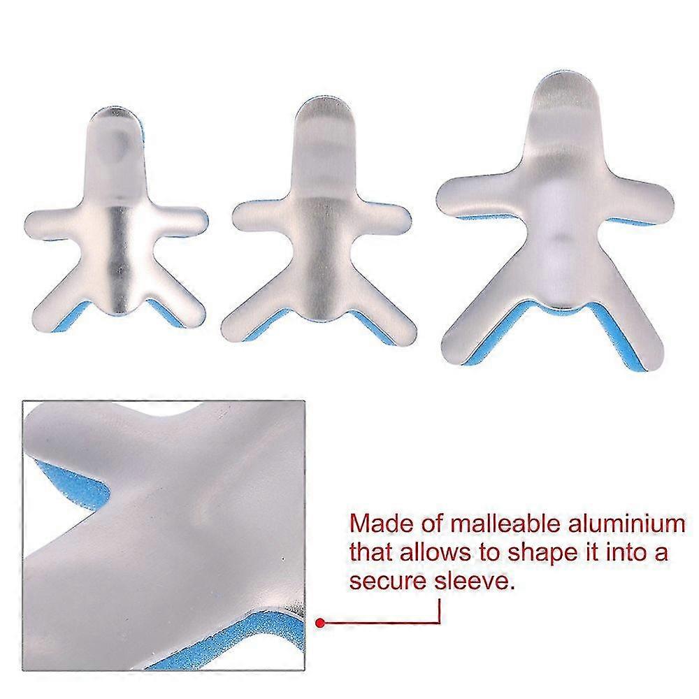 Medical Finger Splint Posture Corrector Aluminum Finger Protector Band ...